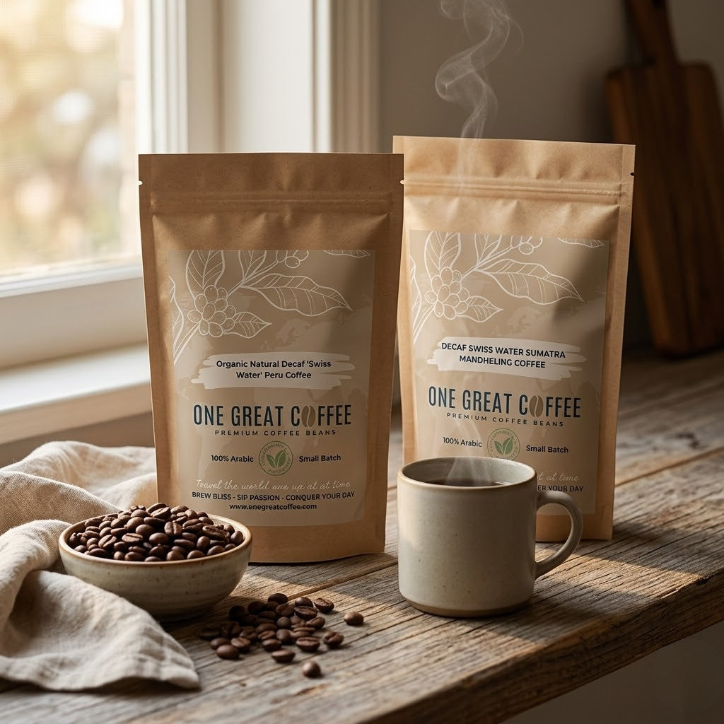 The Decaf Duo | Peru & Sumatra Mandheling Decaf Coffee Bundle